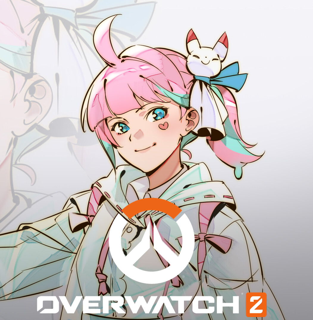 ArtStation - Overwatch 2 Kiriko Rainy Day Skin
