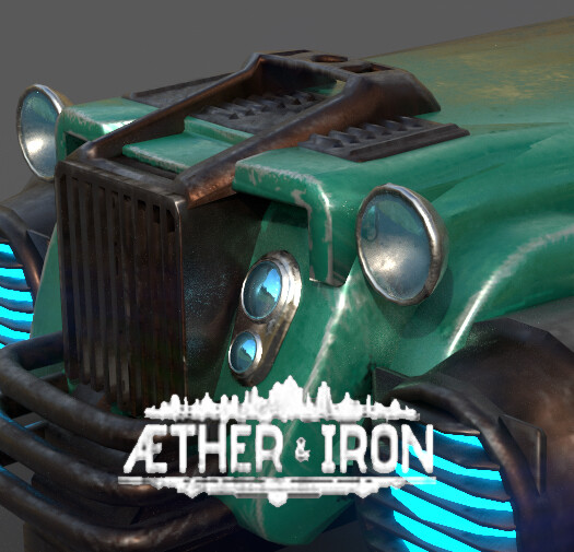 ArtStation - Aether & Iron Vehicle