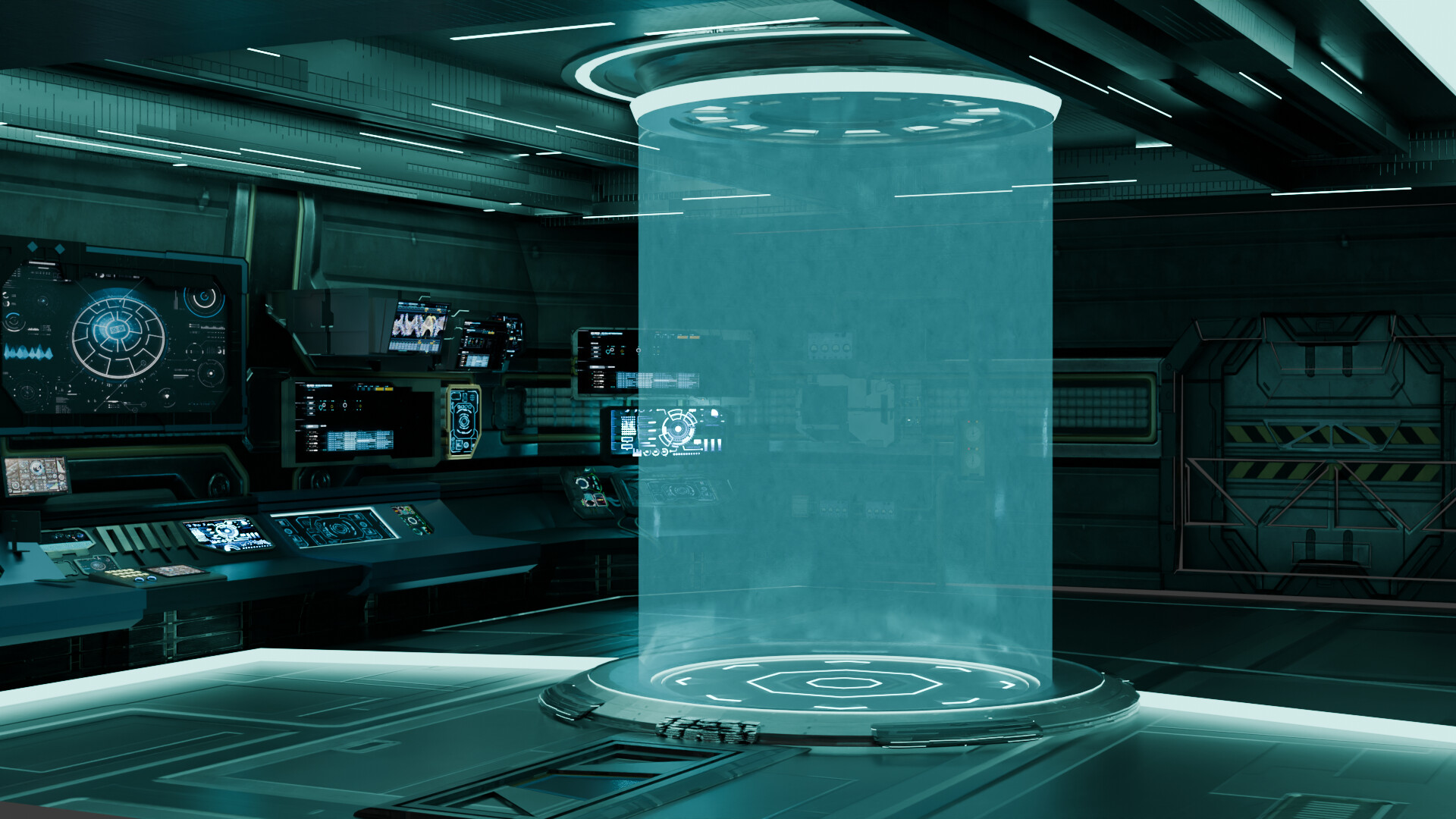 ArtStation - Teleportation Room