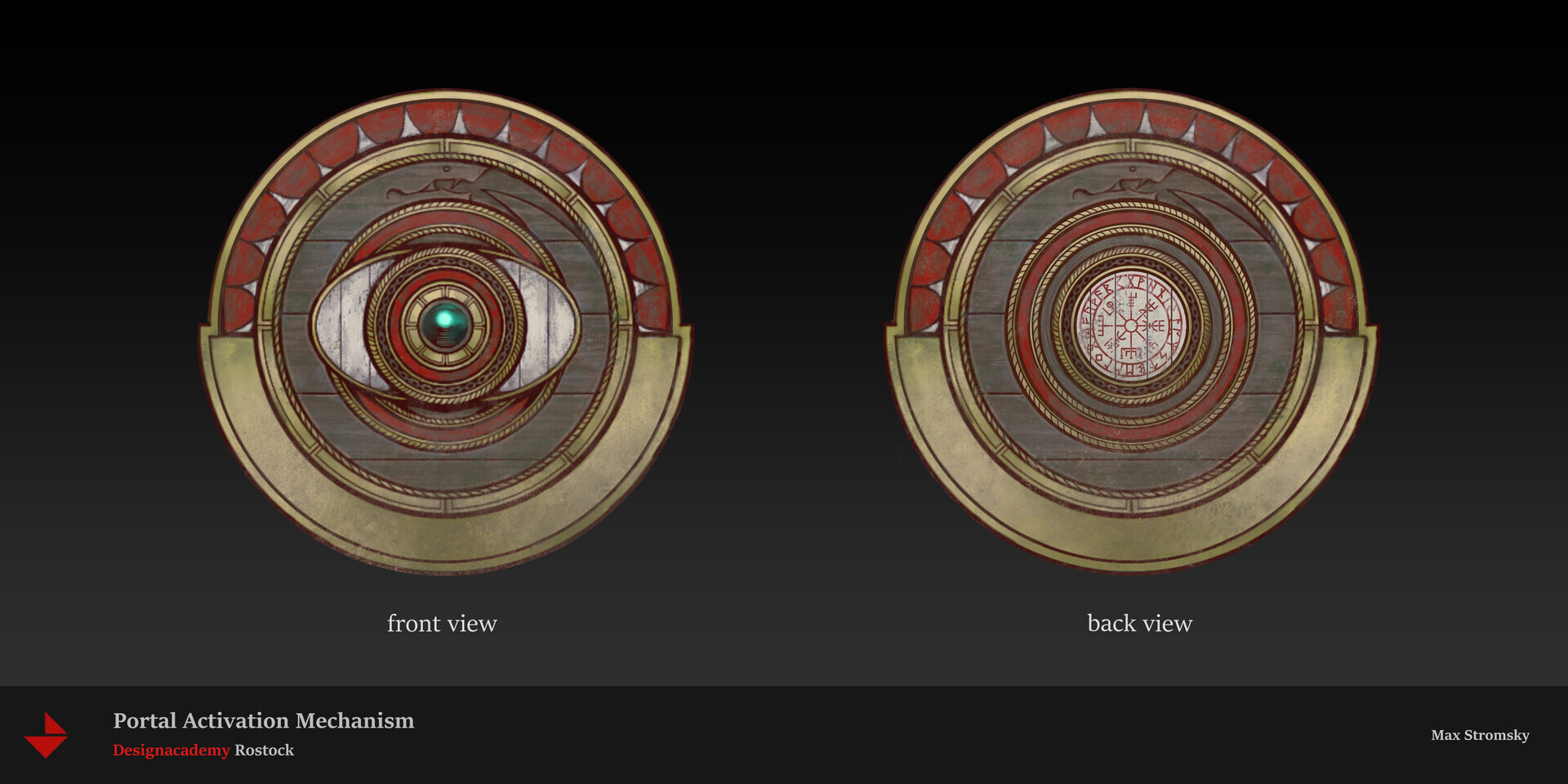 ArtStation - Portal Mechanism Concept Art