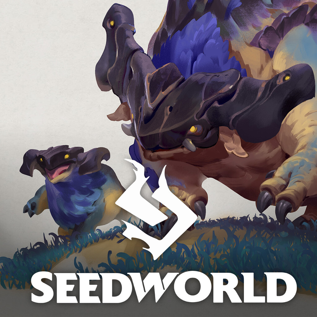 ArtStation - Seedworld Creature - Wild Bull