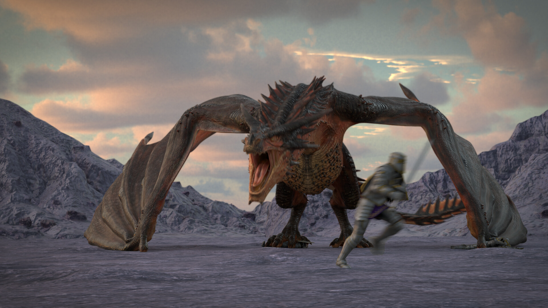 ArtStation - The Tyrant Landing