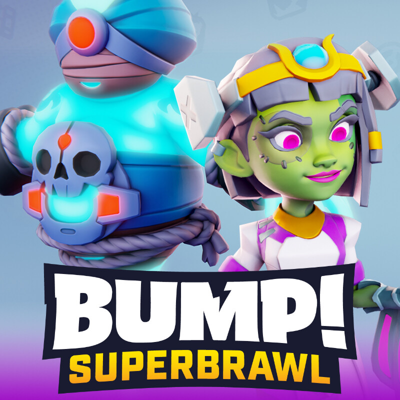 ArtStation - BUMP! Superbrawl - Skins