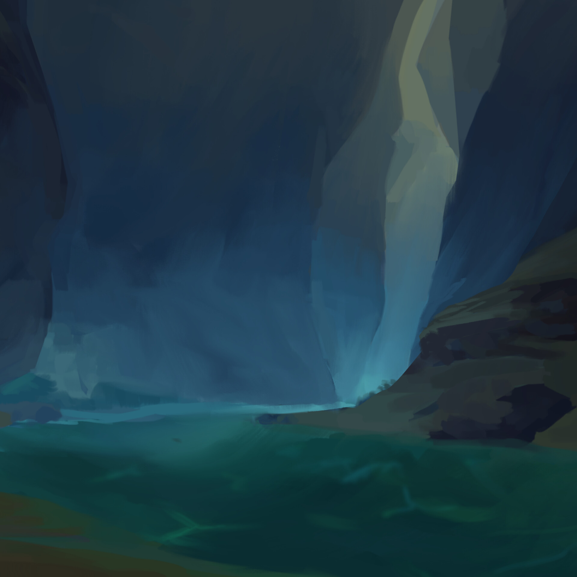 ArtStation - The Mirsad: Baklad, The Hidden Ocean