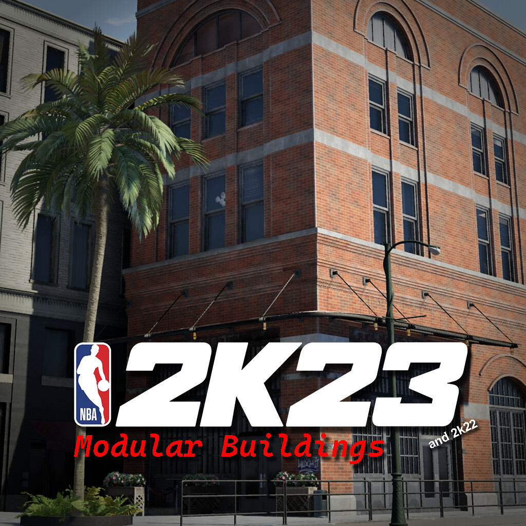 ArtStation - NBA2k22 and 2k23 Modular Buildings
