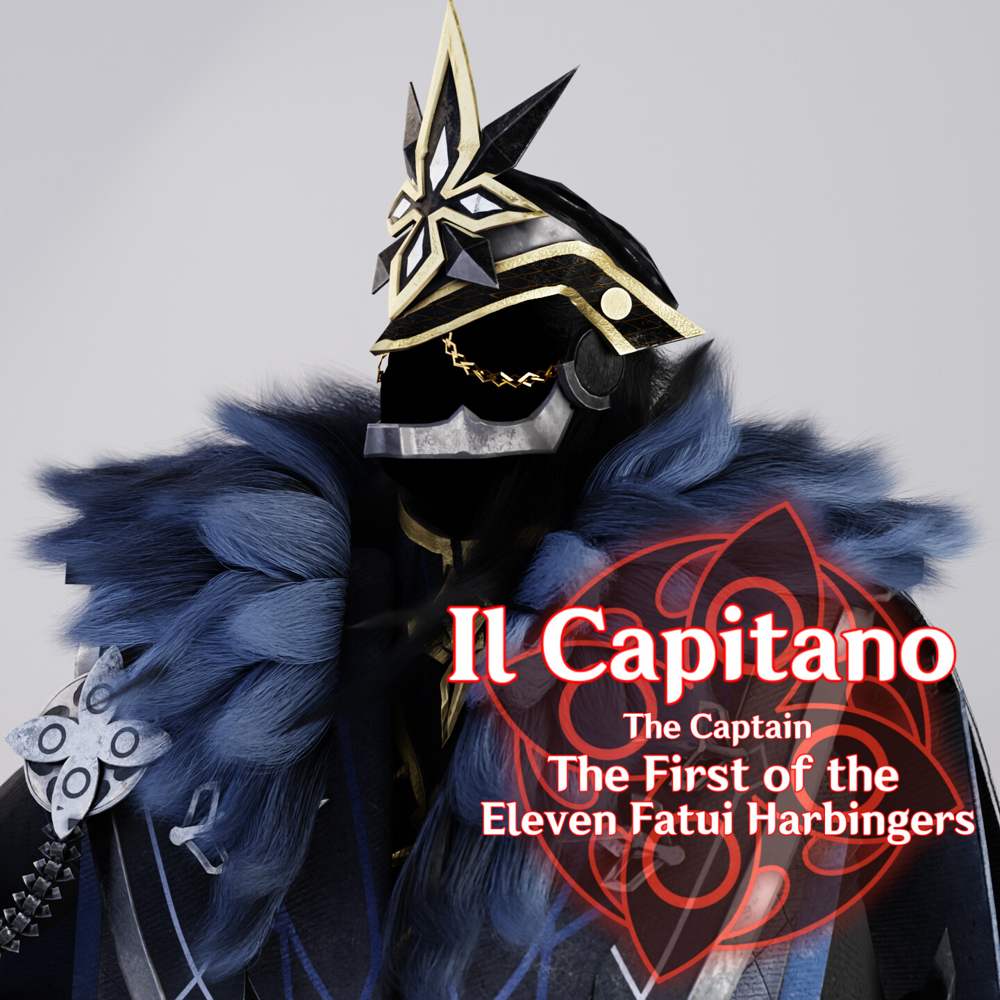 ArtStation - Il Capitano - Genshin Impact 3D Model