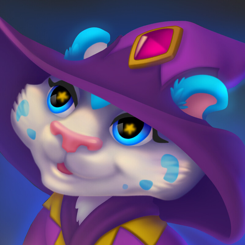 ArtStation - Snow leopard wizard