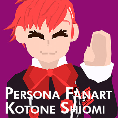 ArtStation - Persona Fanart (Kotone Shiomi)