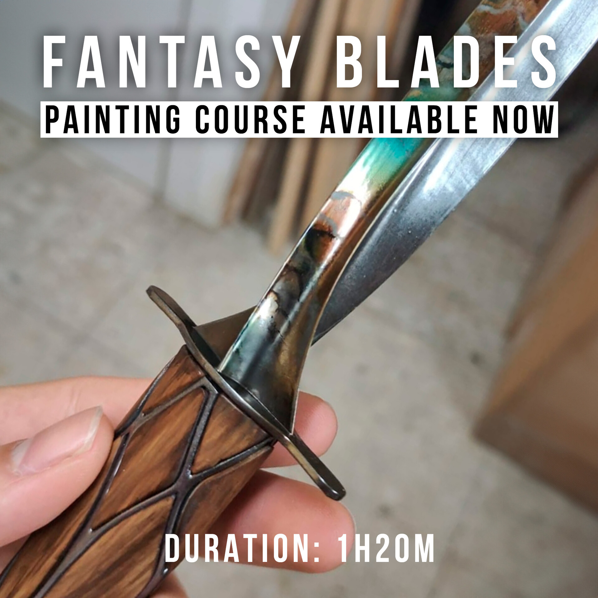 ArtStation - Fantasy Blades. Painting course.