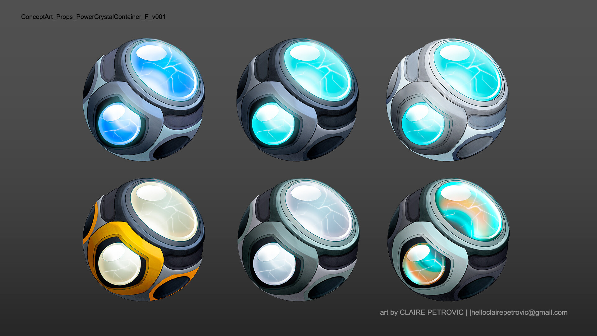 ArtStation - Intern Project | Concept Art Prop Design