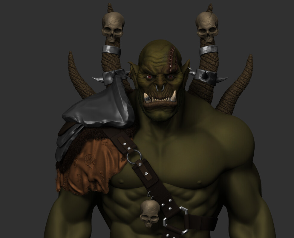 ArtStation - Orc Sculpt
