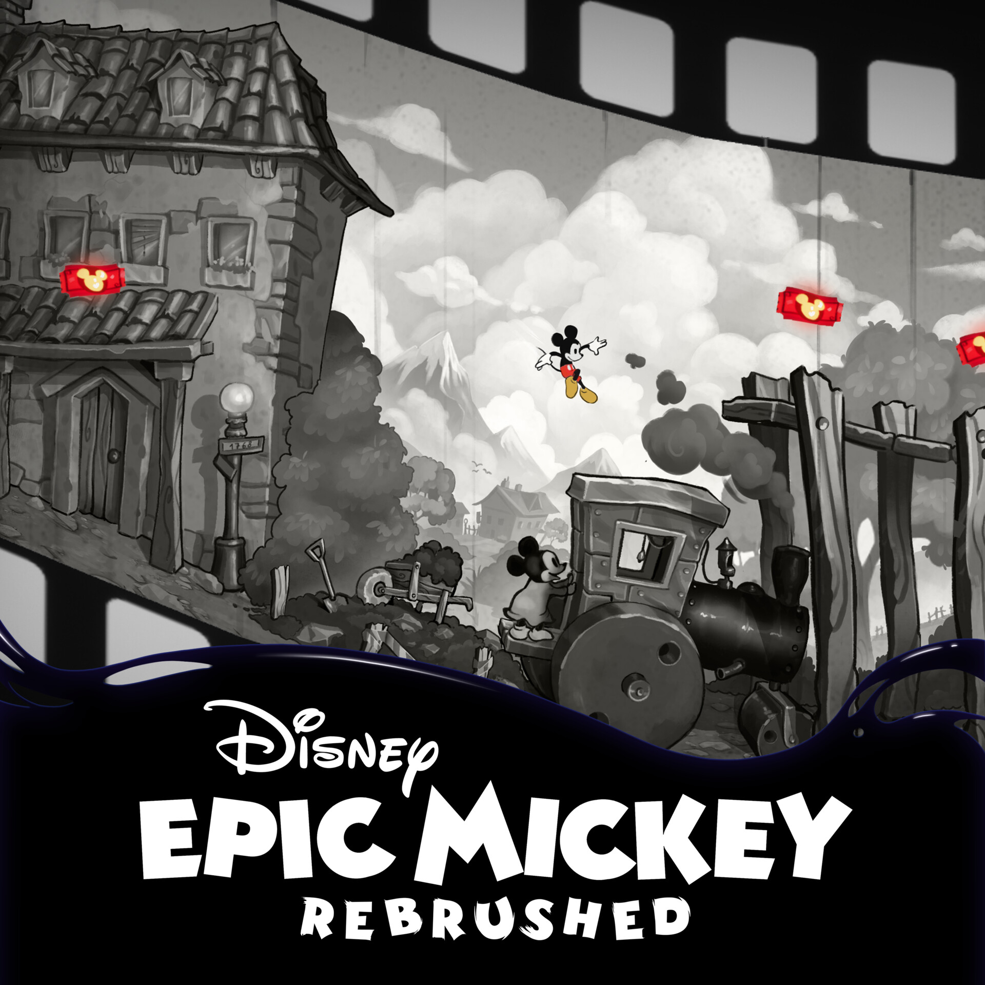 ArtStation - Disney Epic MIckey: Rebrushed - Sidescolling Levels