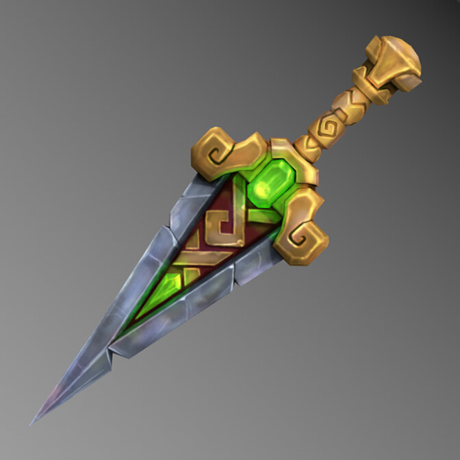 ArtStation - Pyke Dagger Texturing take