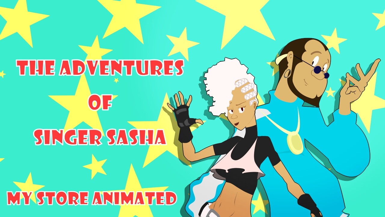 Juliano Santos - Sasha the singer_MSA_2D Animation