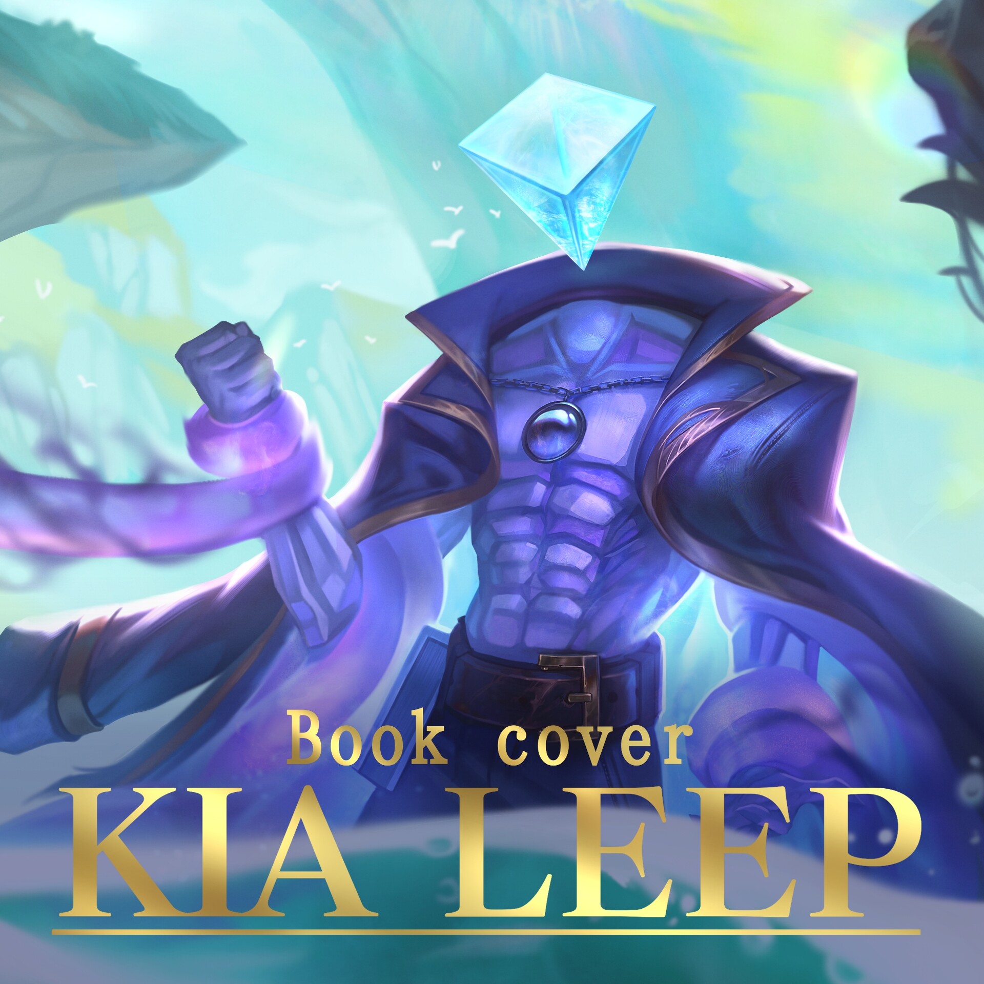 ArtStation - Book cover '' GLASS KANIN '' Part 3