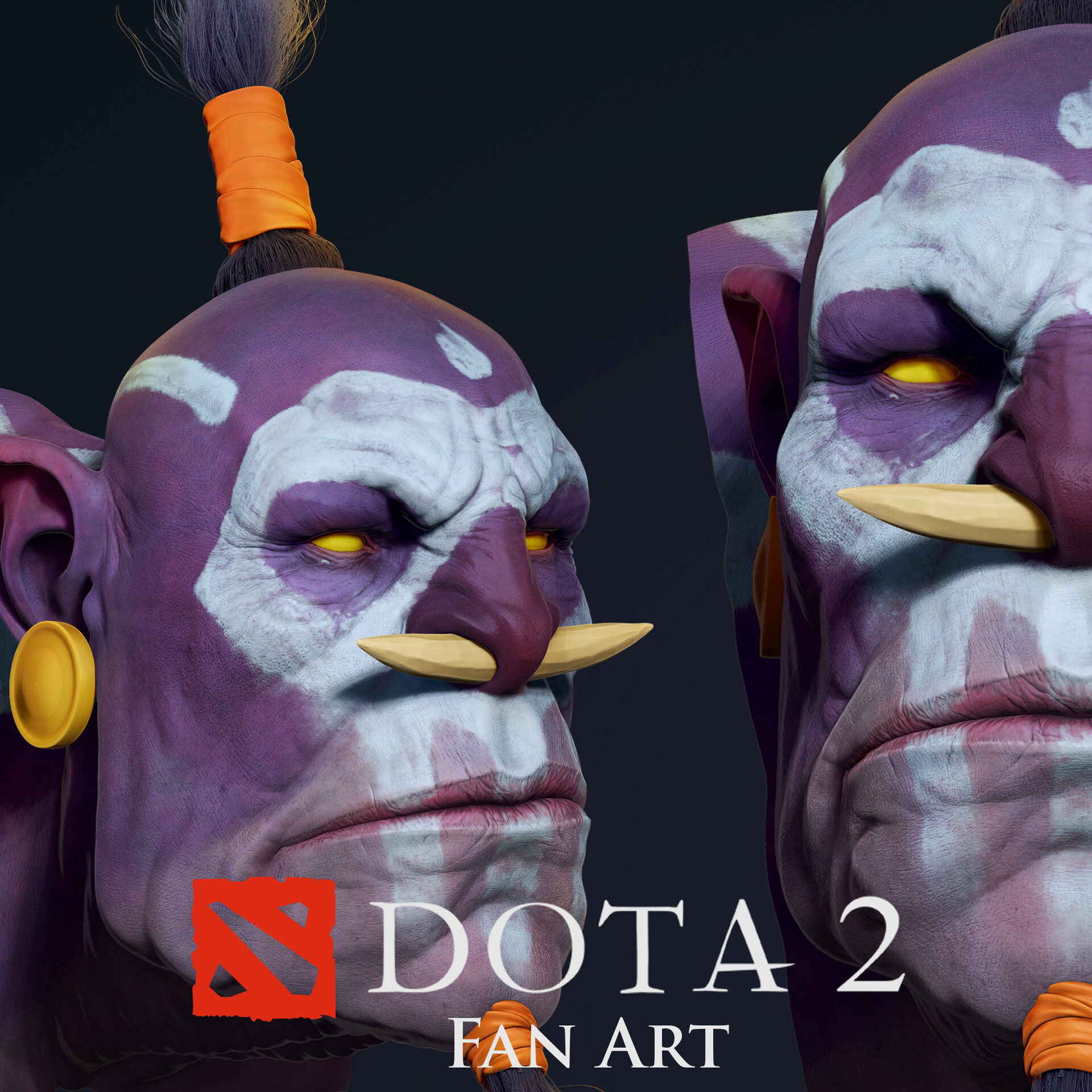 ArtStation - Dota 2: Witch Doctor Fan Art