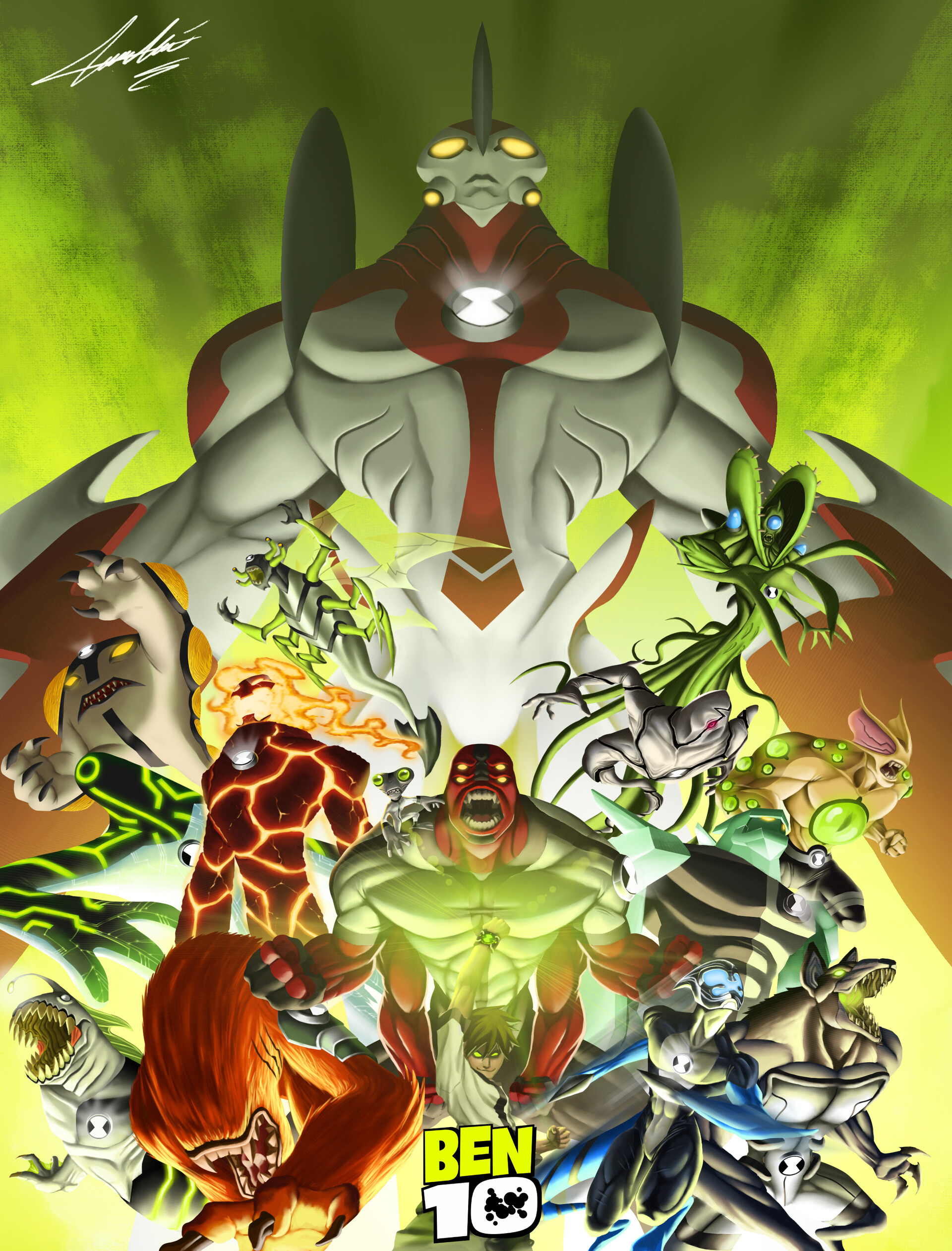 ArtStation - Ben 10 - All Aliens