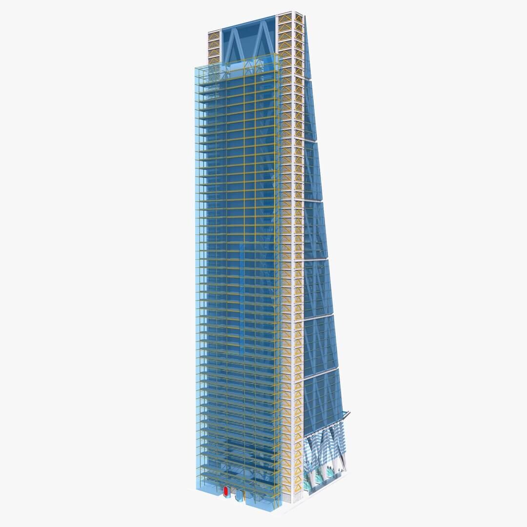 ArtStation - The Leadenhall Building London 3d Model
