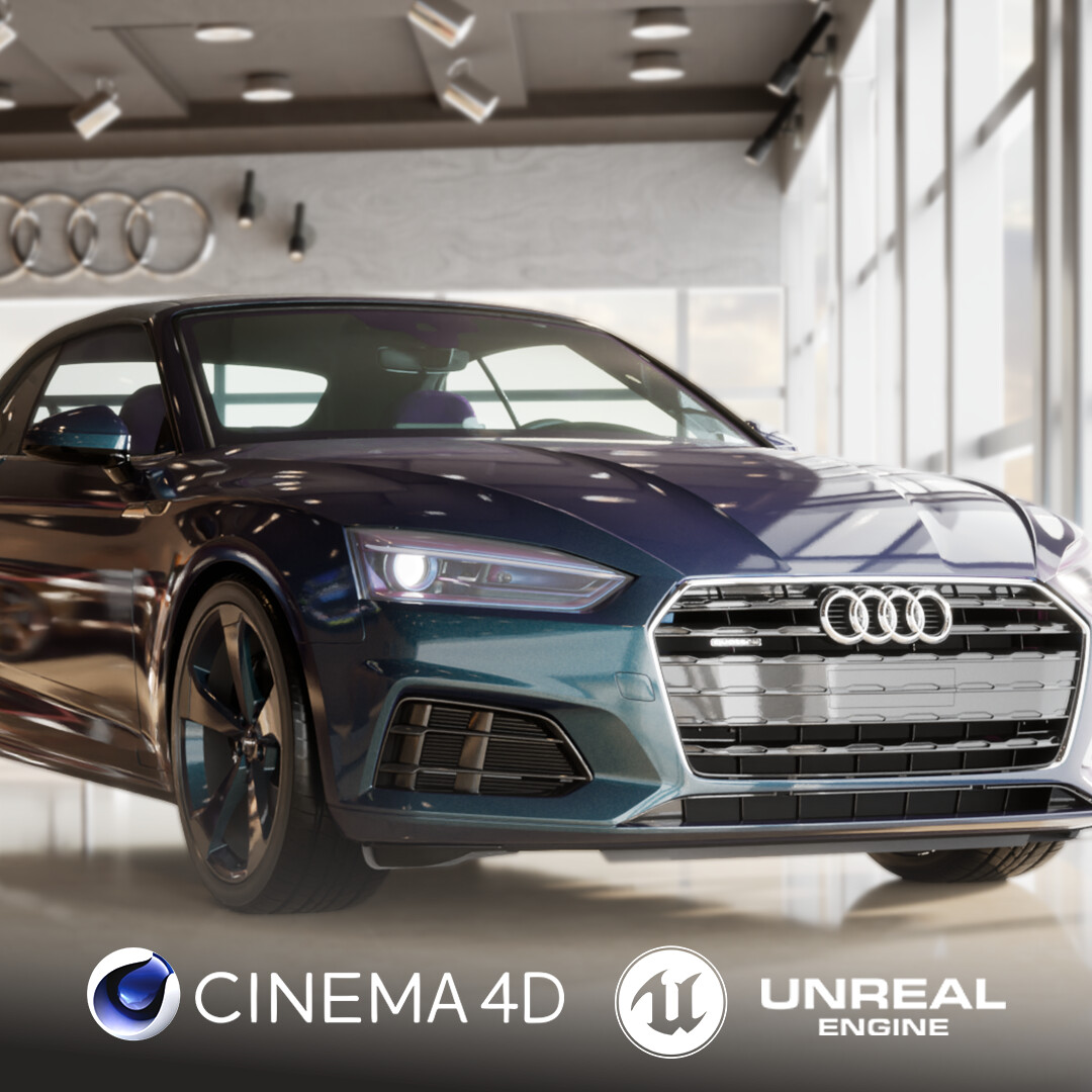 ArtStation - an automotive showcase for Audi