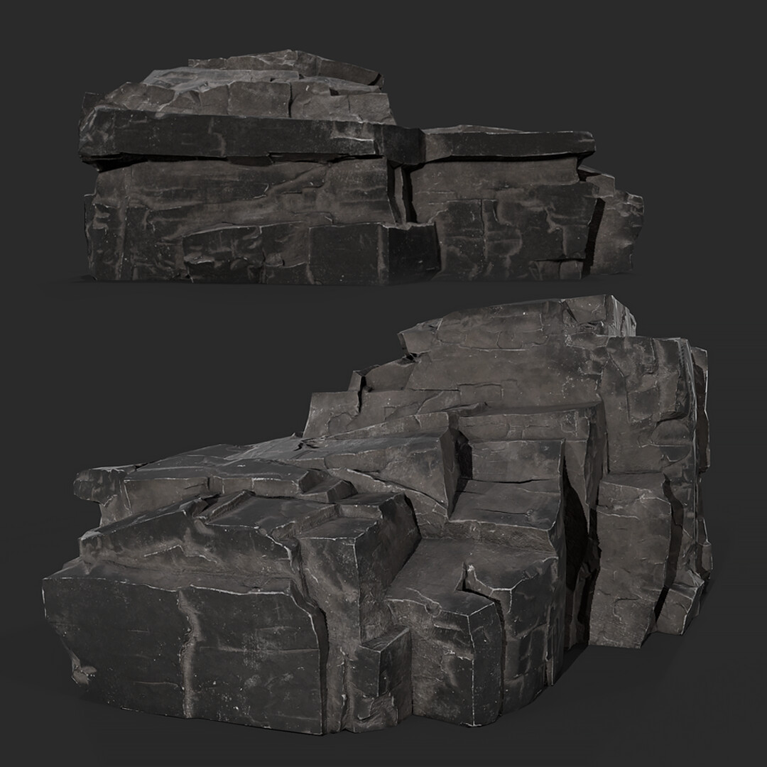 ArtStation - Rock texturing practice01