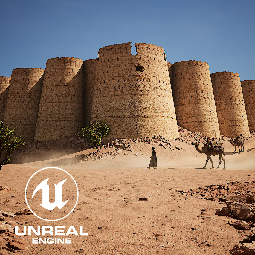 ArtStation - Derawar Fort - Unreal Engine 5.5