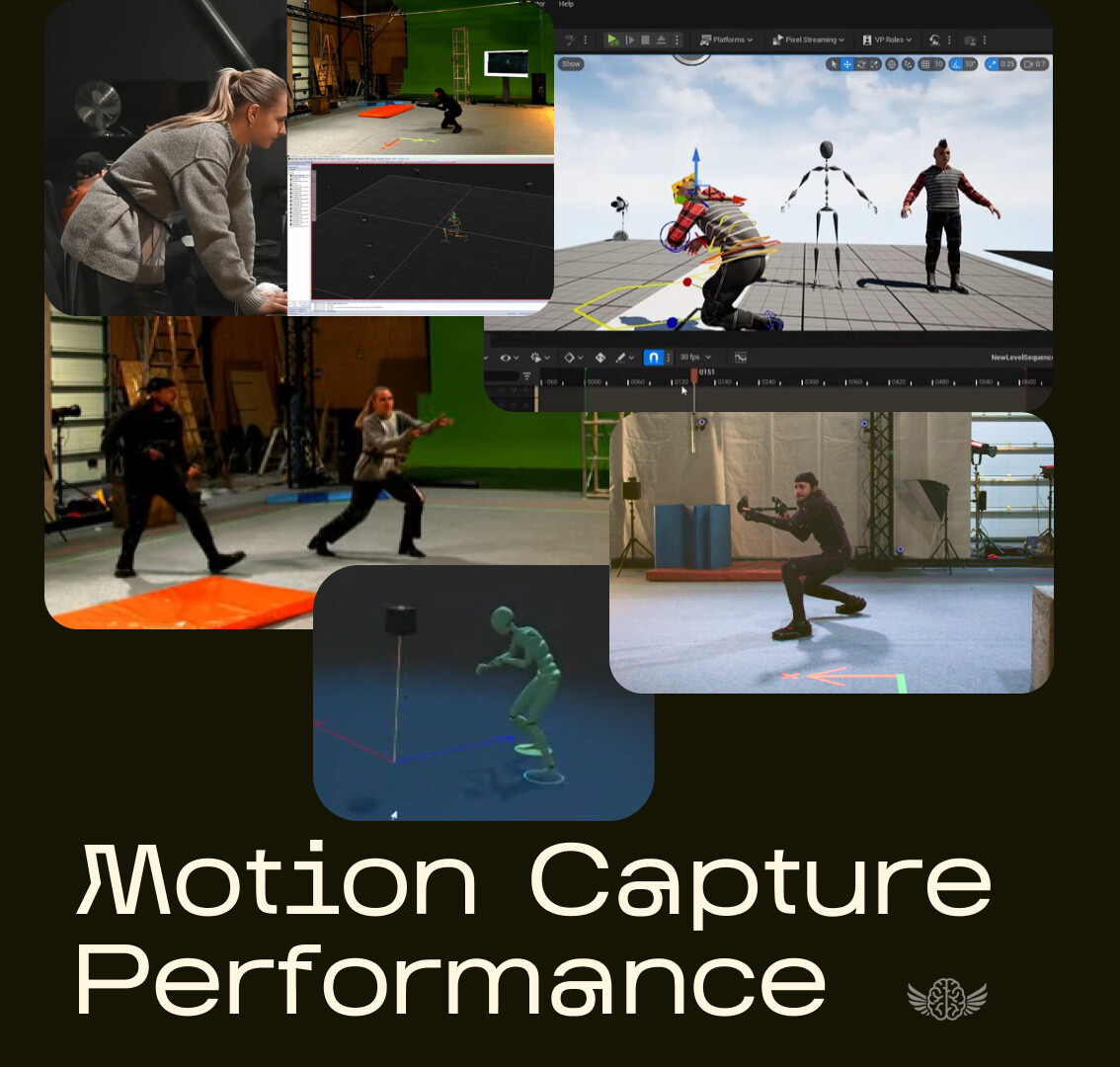 ArtStation - Motion Capture Performance process