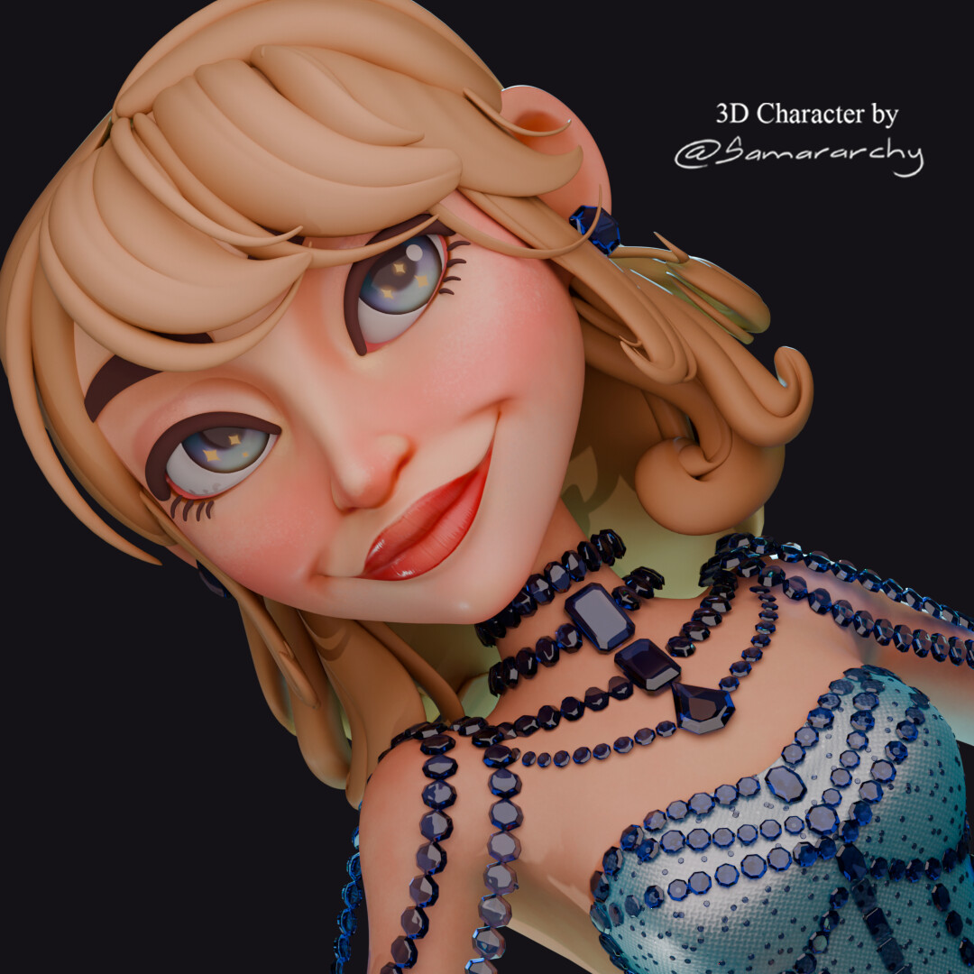 ArtStation - Sabrina Carpenter 3D Model