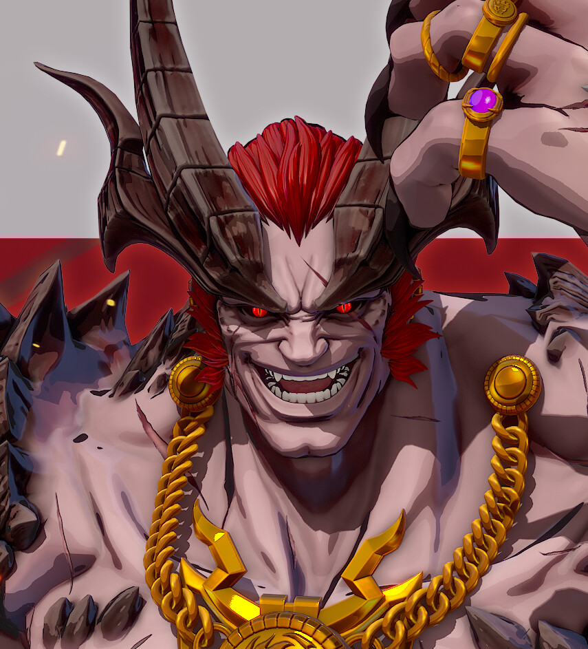 ArtStation - Bakal The Cruel Dragon King - DNF fan art~