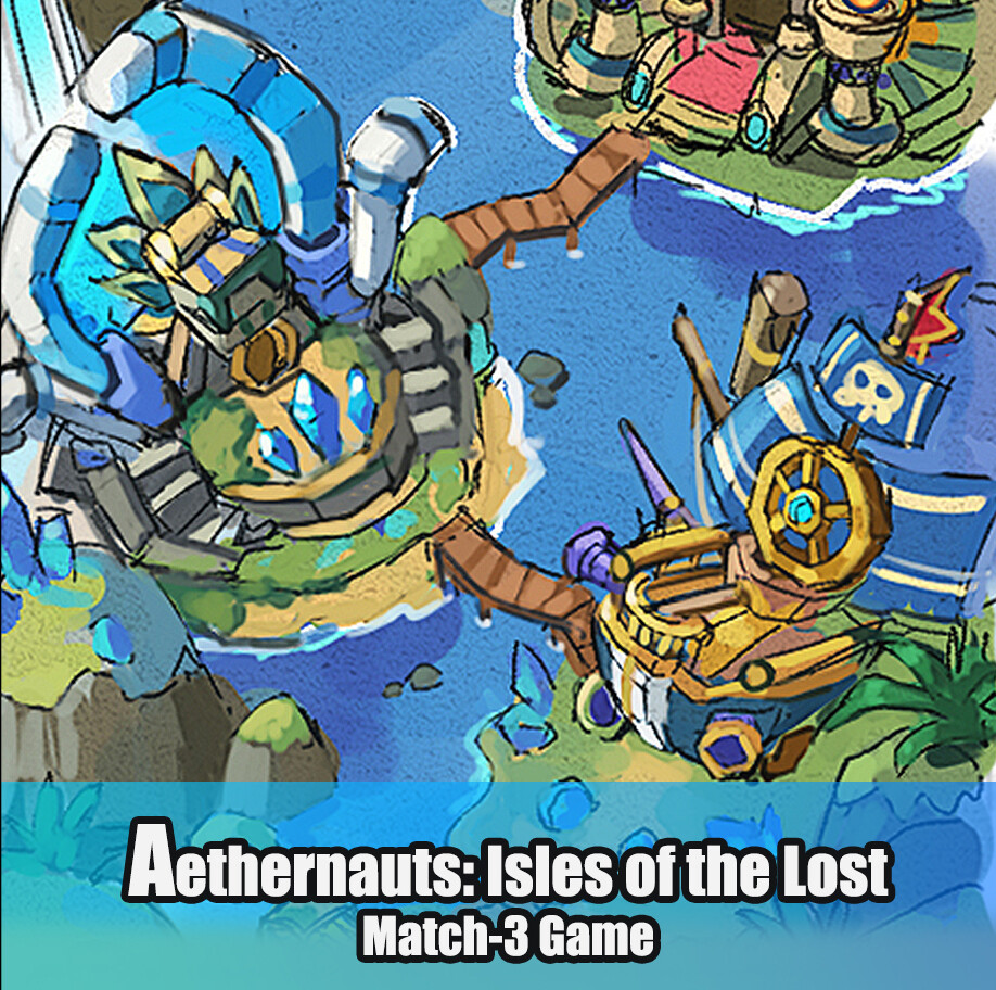 ArtStation - Aethernauts: Isles of the Lost