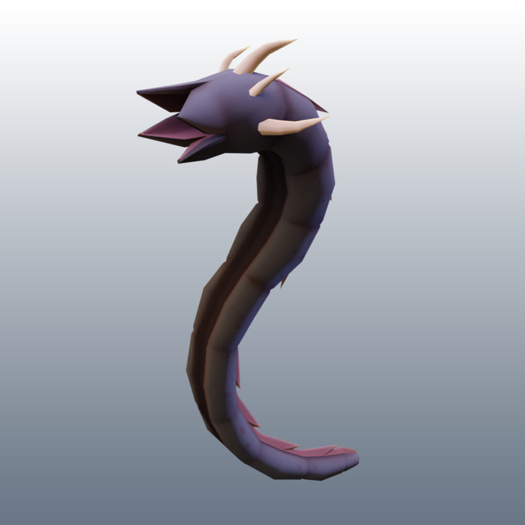 ArtStation - Sandworm with animations
