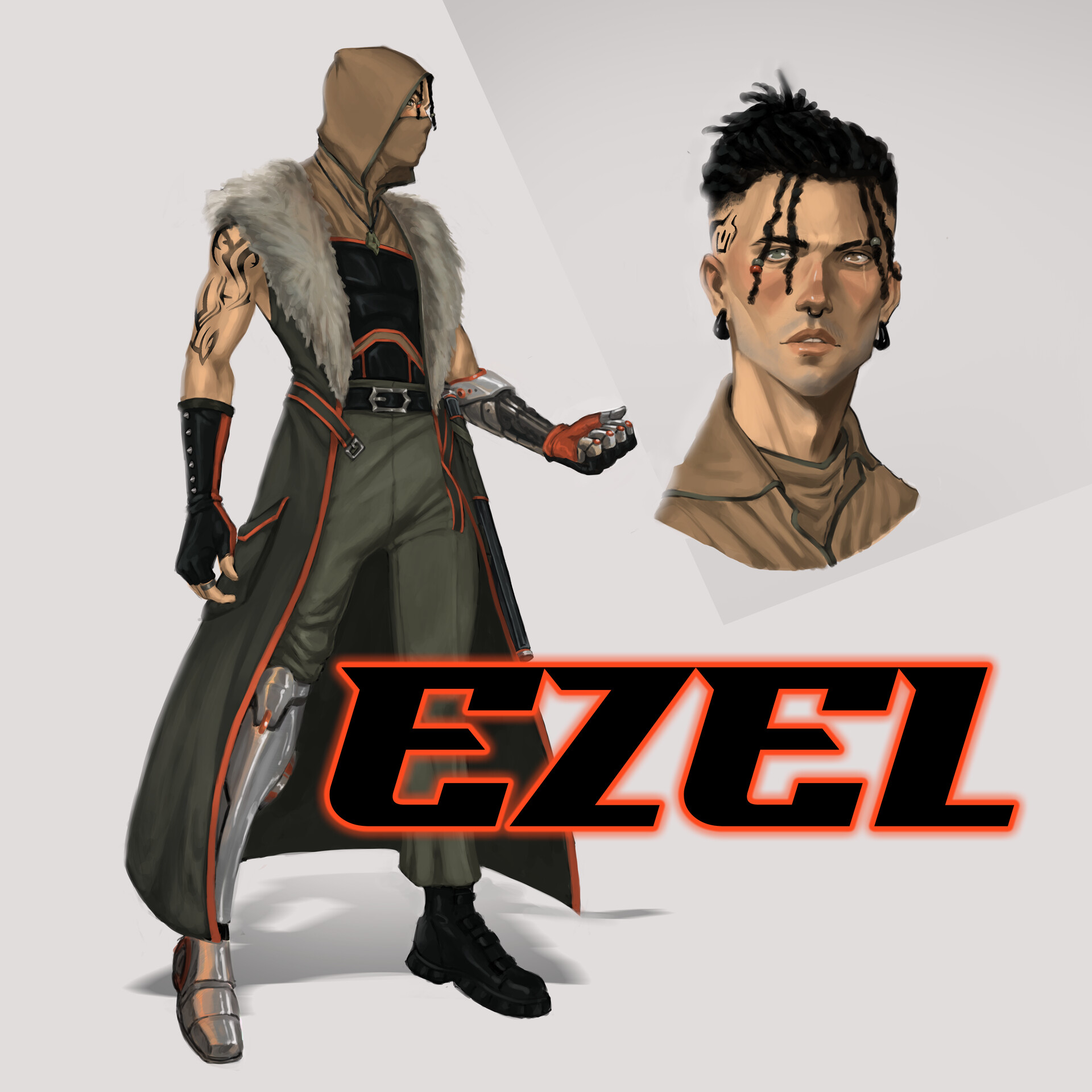 ArtStation - Character Concept-Ezel