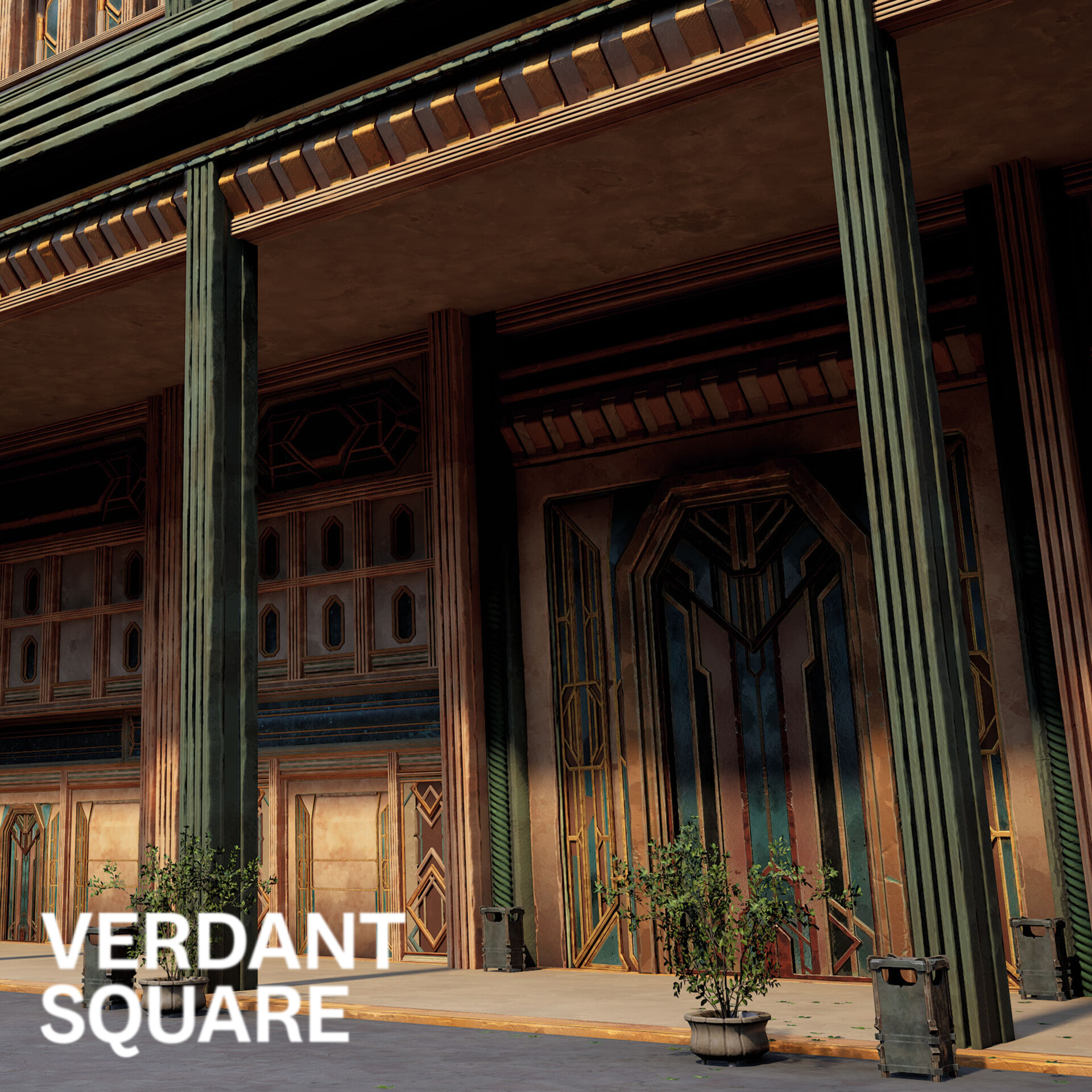 ArtStation - Verdant Square