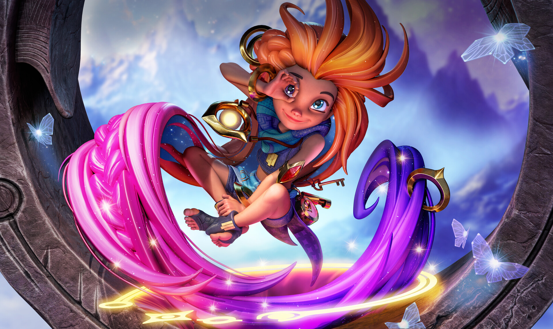 ArtStation - Zoe – League of Legends 3D Fan Art