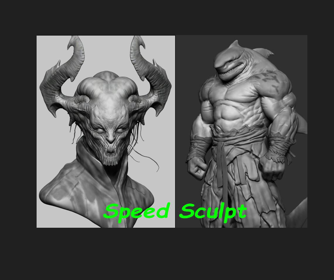 ArtStation - Speed sculpt practice