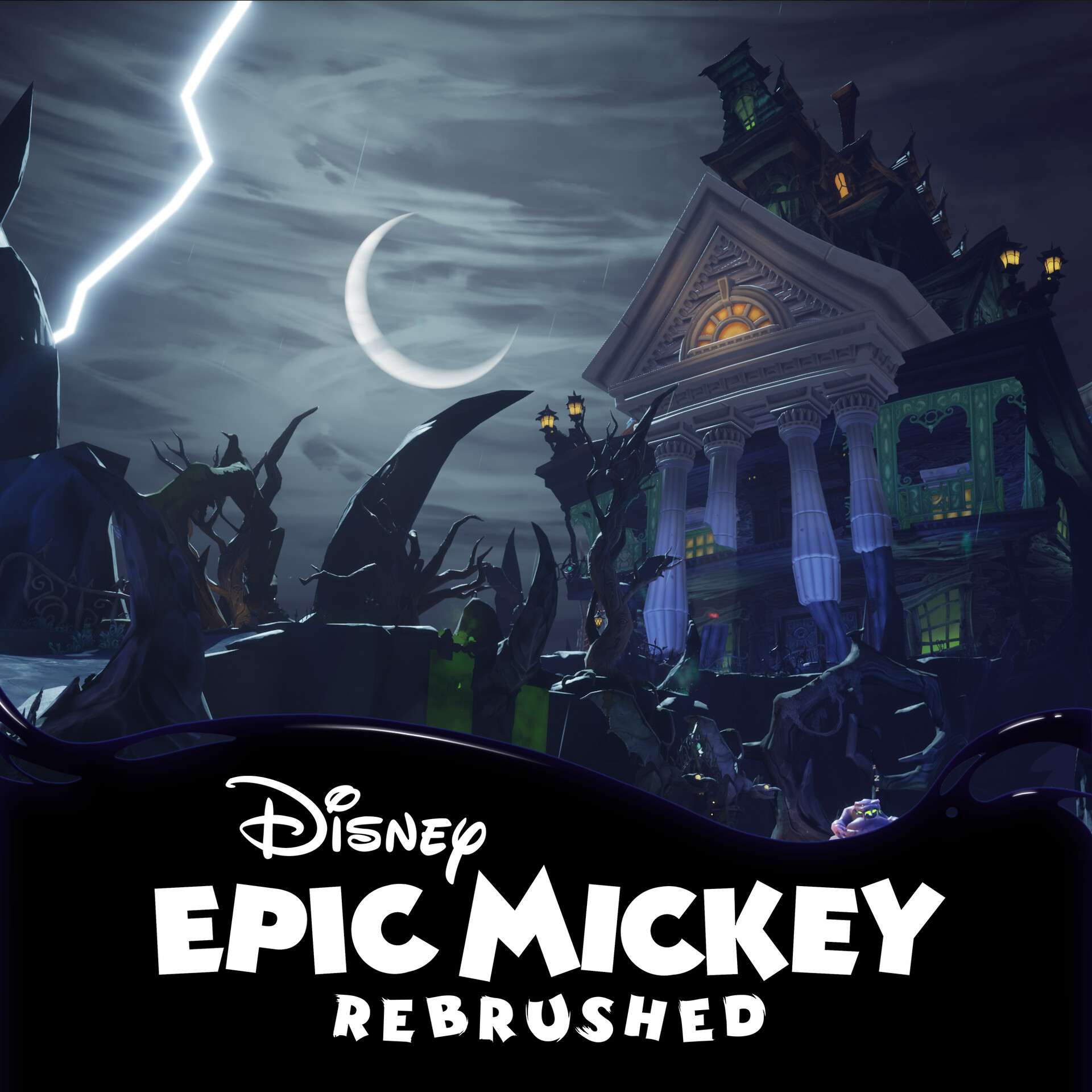 ArtStation - Disney Mickey Epic: Rebrushed - Lonesome Manor