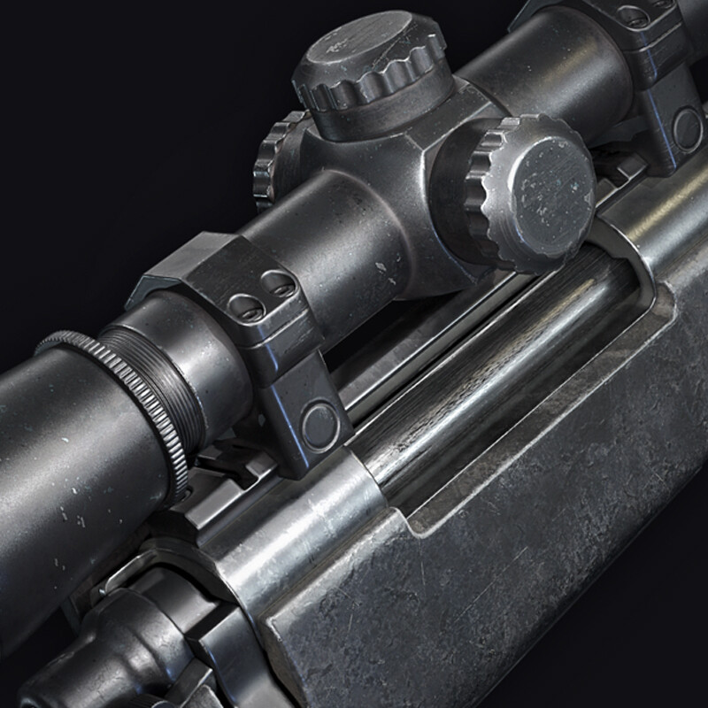ArtStation - M24 SWS Sniper Rifle