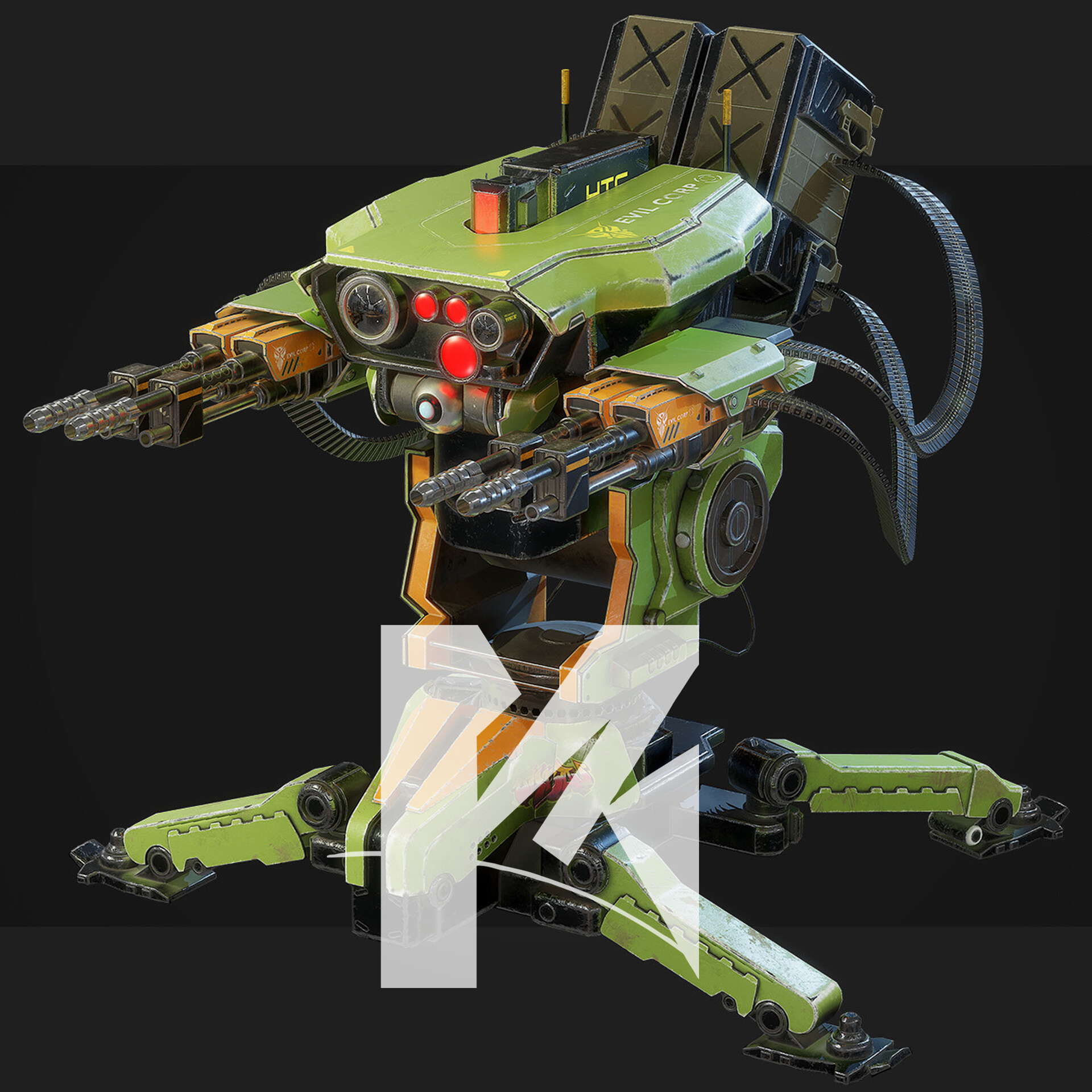 ArtStation - Turret
