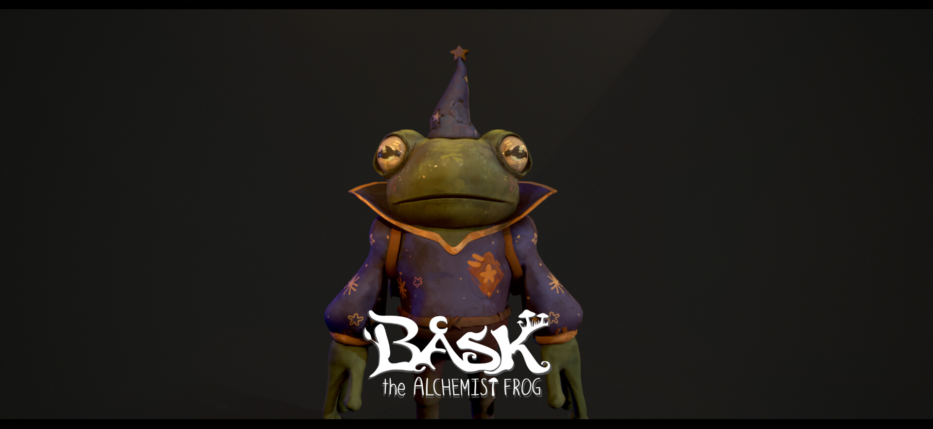ArtStation - Bask Character Model | Bask: The Alchemist Frog