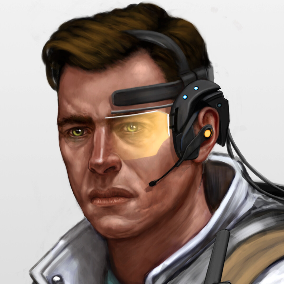 ArtStation - "Daniel" character concept design sheet for Godzilla x Kong : Titan Chasers.