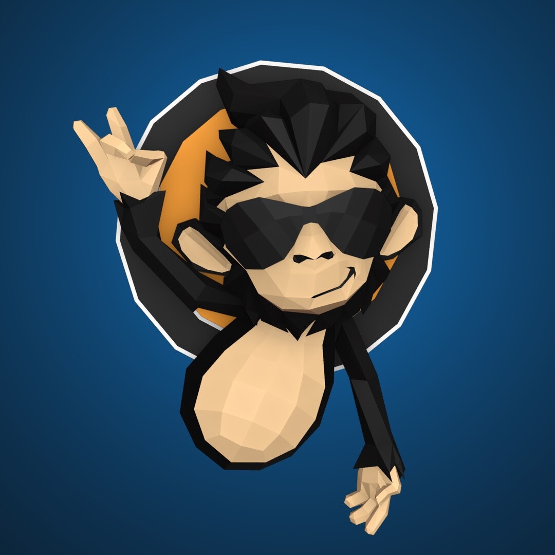 ArtStation - Coding Game Mascot Statue