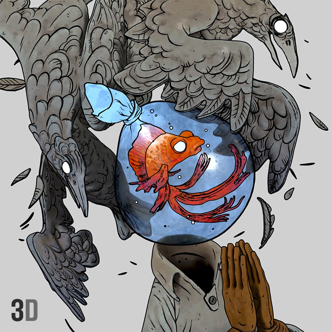 ArtStation - Pray Pry Prey (3D)