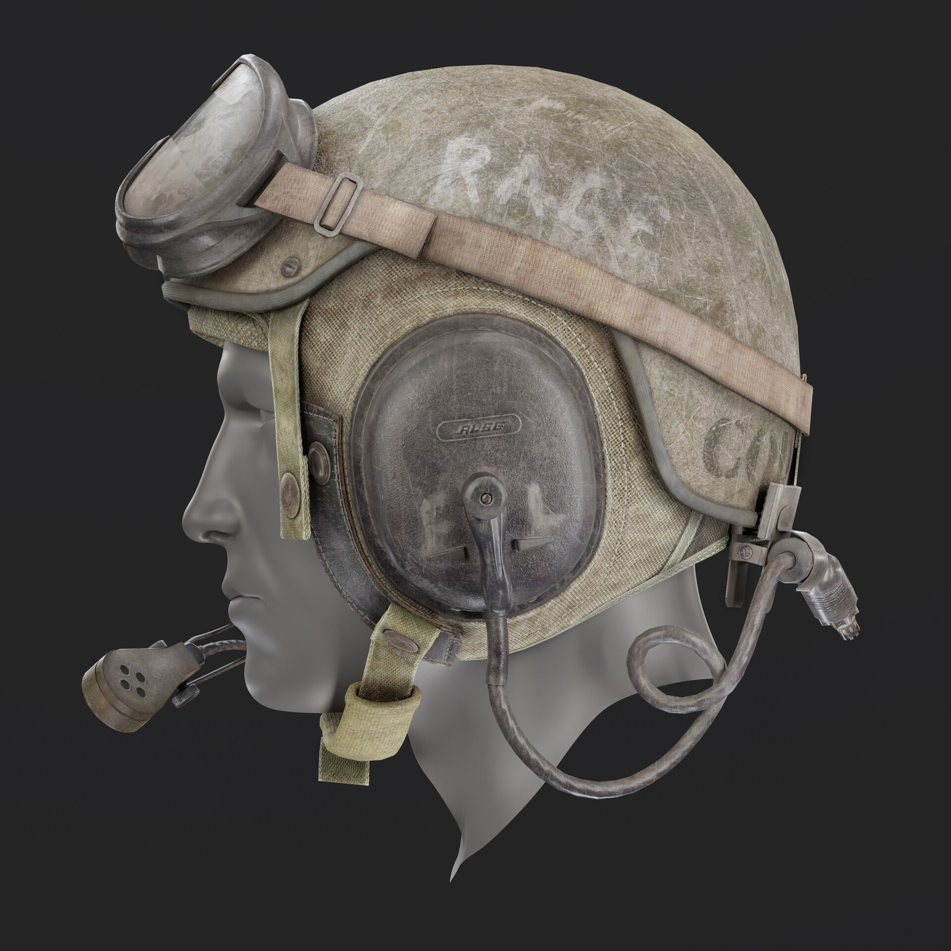 ArtStation - Tank CVC Helmet