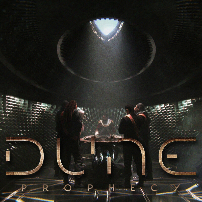 ArtStation - DUNE PROPHECY - SALUSA SECUNDUS - WAR ROOM.