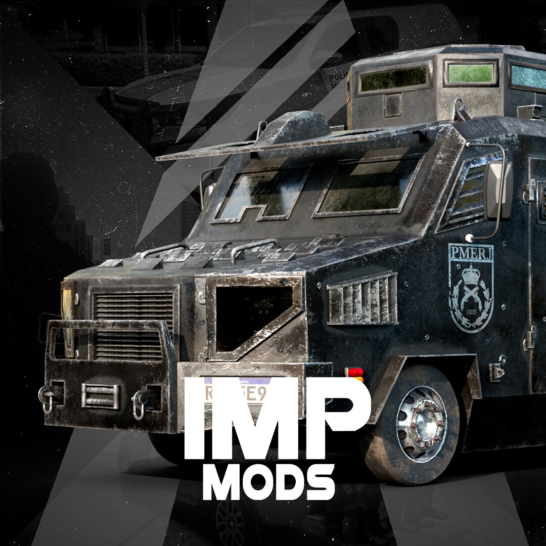 ArtStation - Armoured car Zeus - PMERJ