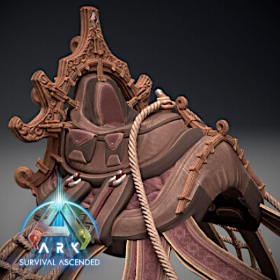 ArtStation - EVO Giga Saddle - Paleo ARK Evolution