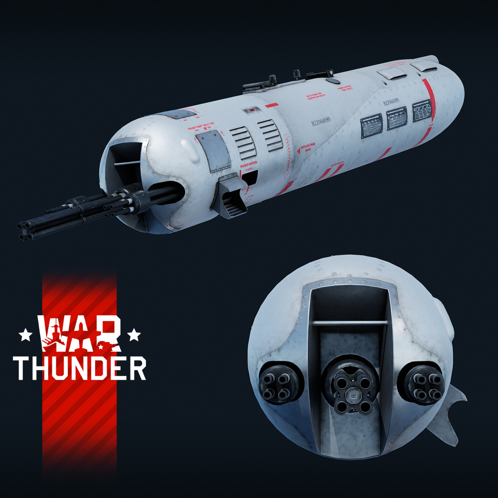 ArtStation - GUV-8700 gunpod