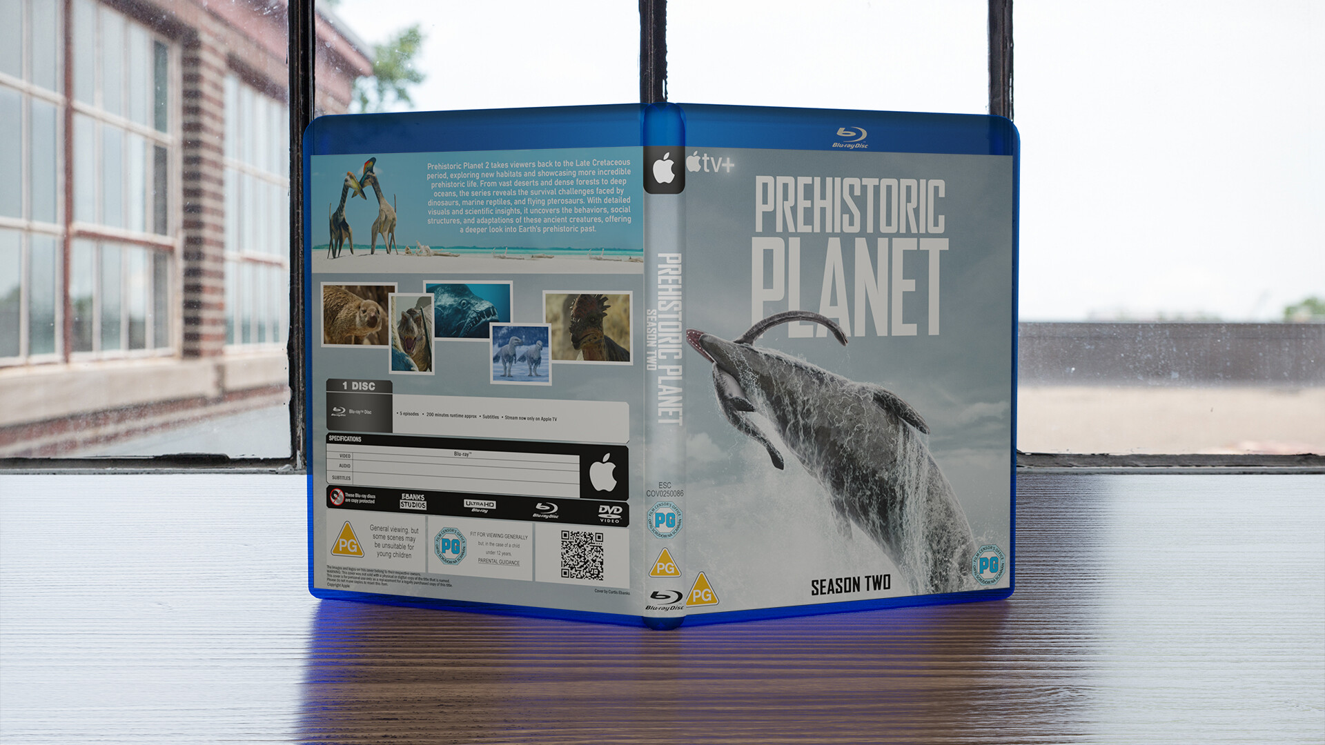 ArtStation - Prehistoric Planet Season 2 - Custom Blu-ray Cover