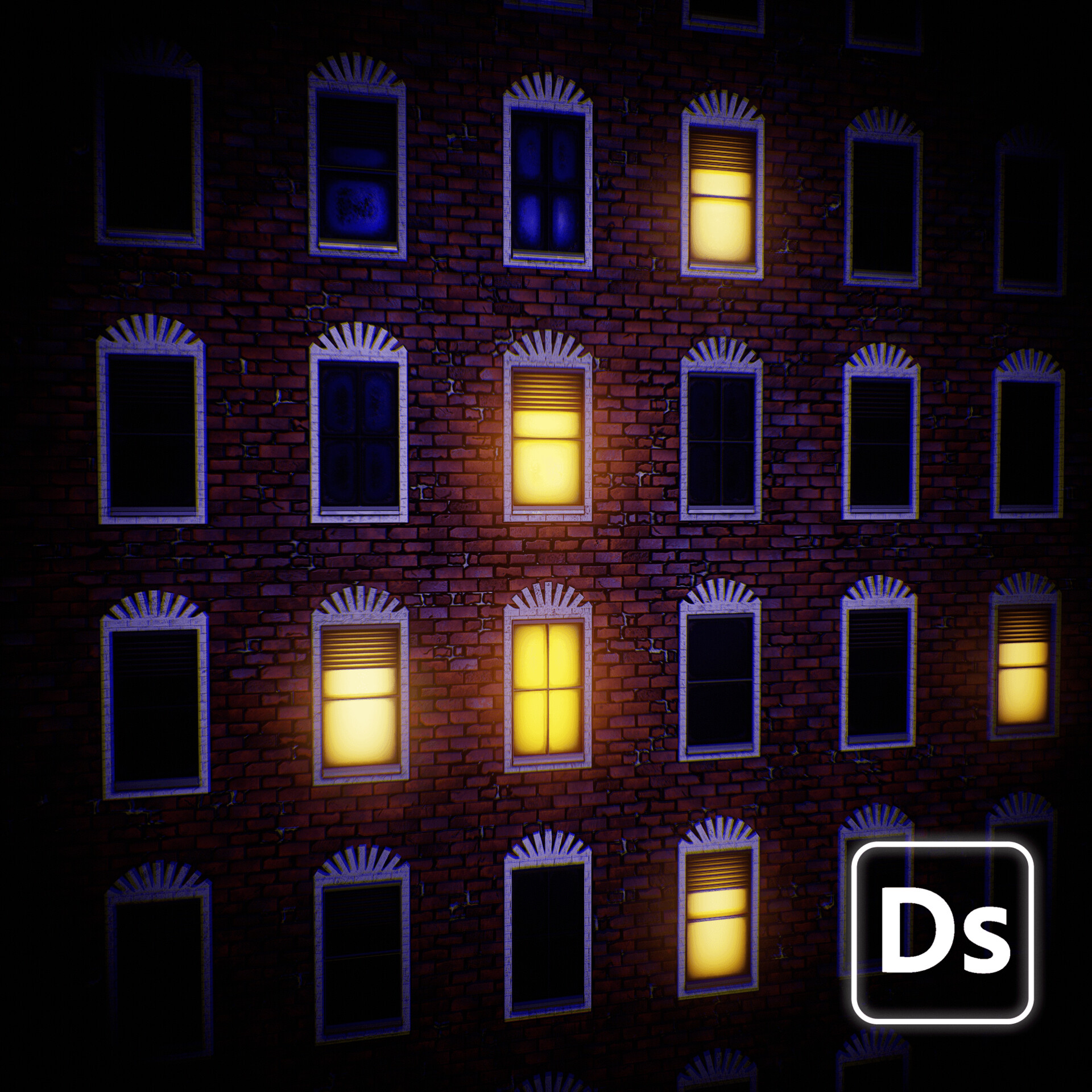 ArtStation - Brick House | Tile Texture