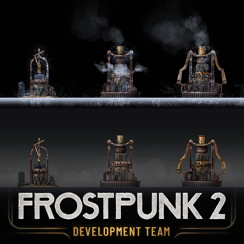 ArtStation - Frostpunk 2 - Special Buildings