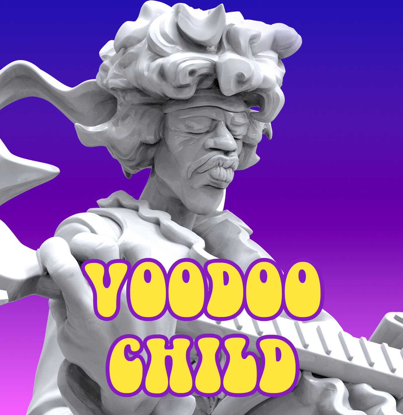 Eric Maki - Character Artist Portfolio - Voodoo Child